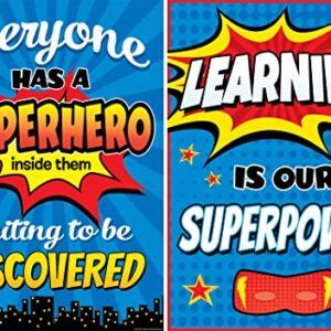 Teacher Created Resources Superhero Positive Poster Pack (TCR6666)