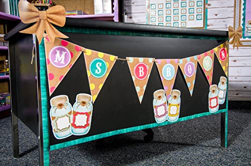 Teacher Created Resources Shabby Chic Pennants (77170)