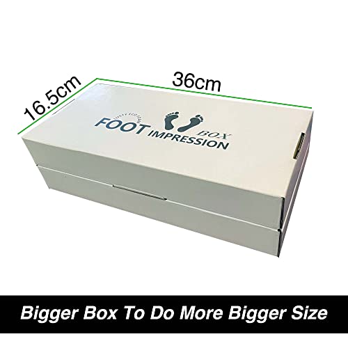 【The biggest size】 Foot Foam Impression Foam Box, Case of 1 pair per box / 2 slabs