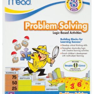 Mead 3rd Grade Problem Solving Workbook, 10 x 8-Inches, 96 Pages (48032)