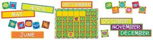 eureka color my world back to school calendar classroom supplies, 18” x 0.1” x 28”, 83pc