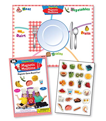 Super Duper Publications | Magnetic Mealtime Board Game | Educational Learning Resource for Children