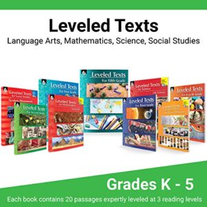 Leveled Texts for Mathematics: 6-Book Set