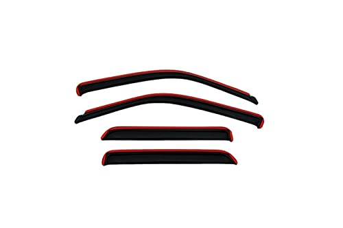 Auto Ventshade [AVS] In-Channel Ventvisor / Rain Guards | Smoke Color, 4 pc | 194751 | Fits 1996 - 2002 Toyota 4Runner