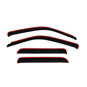 Auto Ventshade [AVS] In-Channel Ventvisor / Rain Guards | Smoke Color, 4 pc | 194722 | Fits 2002 - 2006 Nissan Altima