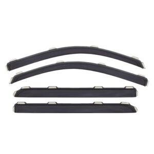 Auto Ventshade [AVS] In-Channel Ventvisor / Rain Guards | Smoke Color, 4 pc | 194722 | Fits 2002 - 2006 Nissan Altima