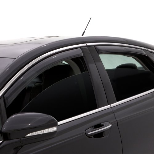 Auto Ventshade [AVS] In-Channel Ventvisor / Rain Guards | Smoke Color, 4 pc | 194722 | Fits 2002 - 2006 Nissan Altima