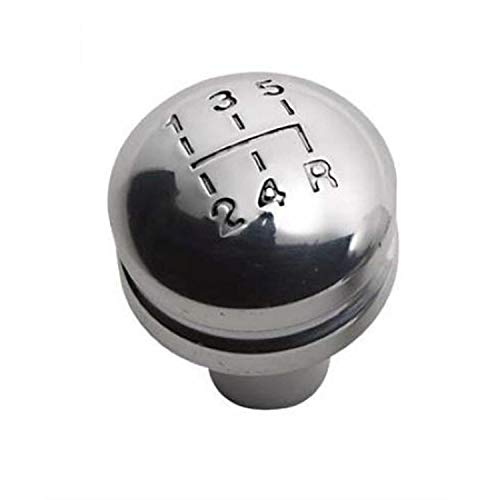 Rampage Polished Billet Shift Knob with 5-Speed Shift Pattern | 46006 | Fits 1987-1995 Jeep Wrangler