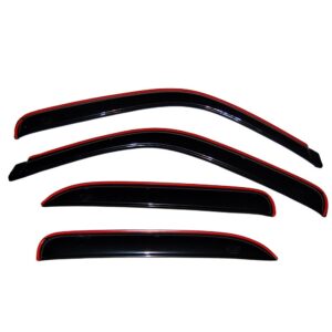 Auto Ventshade [AVS] In-Channel Ventvisor / Rain Guards| Smoke, 4 pc | 194304 | Fits 2002 - 2006 Cadillac Escalade, 2000 - 2006 Chevrolet Tahoe/GMC Yukon, 2001 - 2006 Yukon Denali