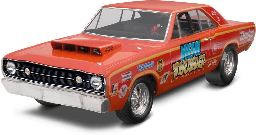 Revell 85-4217 '68 Dodge Hemi Dart 2N1 1:25 Scale 172-Piece Skill Level 5 Model Car Kit