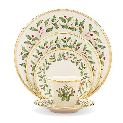 Lenox 146590600 Holiday 5-Piece Place Setting