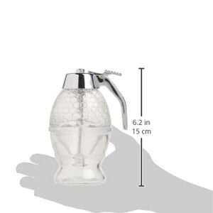 Mrs. Anderson’s Baking Syrup Honey Dispenser, Glass with Storage Stand, 8-Ounce Capacity