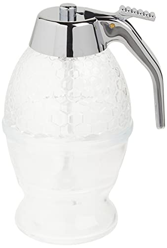 Mrs. Anderson’s Baking Syrup Honey Dispenser, Glass with Storage Stand, 8-Ounce Capacity