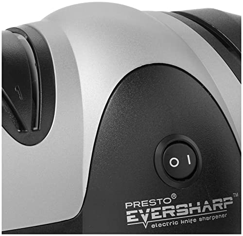 Presto 08800 EverSharp Electric Knife Sharpener, 2 stage, Black