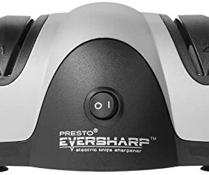 Presto 08800 EverSharp Electric Knife Sharpener, 2 stage, Black