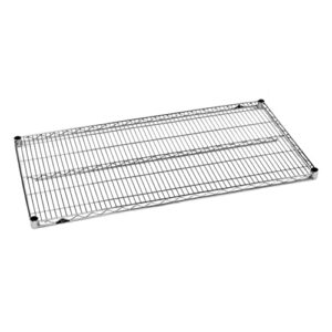 wire shelf, 24x48 in., chrome plated