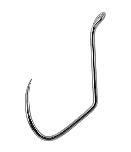 Matzuo Sickle Octopus Hook (Pack of 25), Black Chrome, 3/0