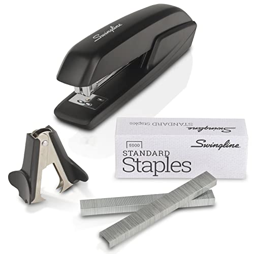 Swingline Stapler Value Pack, Heavy Duty Stapler for Office Desktop or Home Office Supplies, 20 Sheet Capacity, Includes Staples & Stapler Remover (54551)