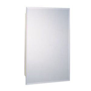 zenith m115, beveled swing door medicine cabinet, frameless