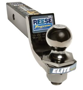 reese 7039200 class iii interlock ball and ball mount combination , black