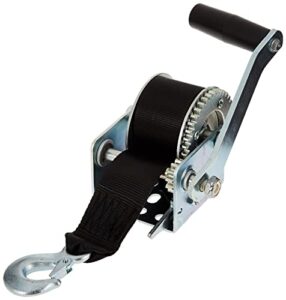 reese powersports 7019400 marine winch (600 lb.)