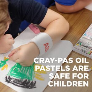 SAKURA Cray-Pas Junior Artist Oil Pastel Set - Soft Oil Pastels for Kids & Artists - 25 Colors