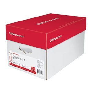 Office Depot® Brand Copy & Print Paper, Ledger Paper, 20 Lb, 500 Sheets Per Ream, Case Of 5 Reams