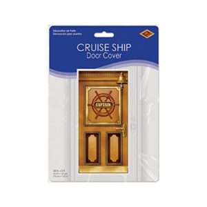 Cruise Ship Door Cover Party Accessory (1 count) (1/Pkg)