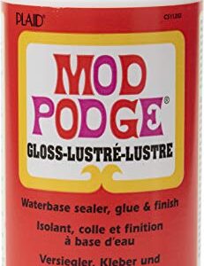 Mod Podge Gloss Waterbase Sealer, Glue (16-Ounce), CS11202 Finish, 16 oz