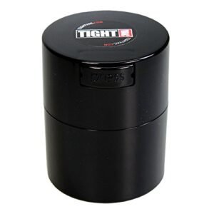 tightpac america, inc. vacuum sealed container airtight, 29-liter/9-fluid ounce, solid black