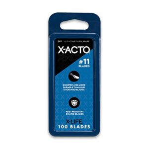 x-acto® knife blades, no. 11 blade, pack of 100