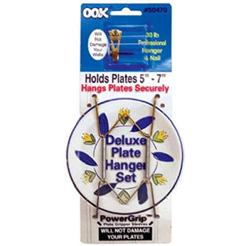 OOK 50470 533606 Professional Deluxe Plate Hanger, 5&quot to 7&quot