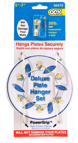 OOK 50470 533606 Professional Deluxe Plate Hanger, 5&quot to 7&quot