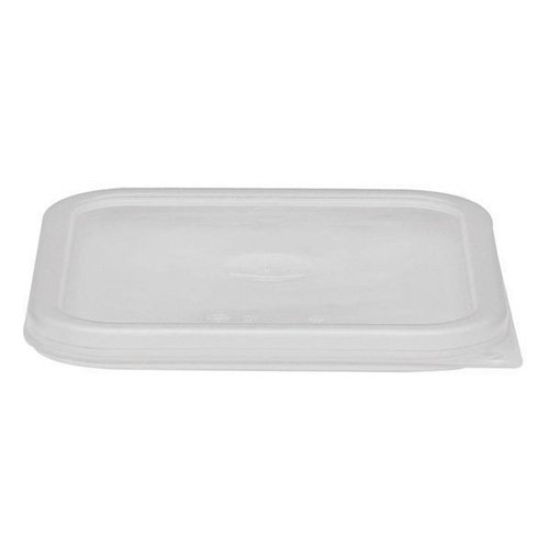 Cambro SFC2SCPP Cambro Square Seal Lid for 2 and 4 Qt. Capacity Clear Camwear Containers