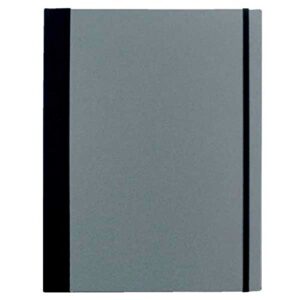 daler-rowney cachet studio portfolio, hard cover with elastic closure, 12 x 16 inches, gray (468311216)