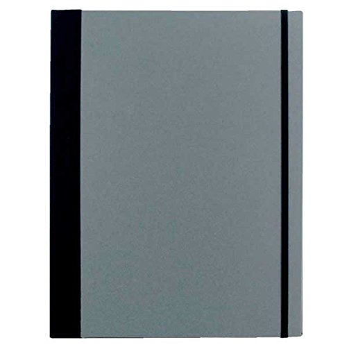 Daler-Rowney Cachet Studio Portfolio, Hard Cover with Elastic Closure, 12 x 16 inches, Gray (468311216)