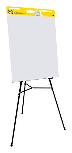 Post-it Super Sticky Easel Pad, 25 in x 30 in, White, 30 Sheets/Pad, 2 Pad/Pack, Large White Premium Self Stick Flip Chart Paper, Sticking Power (559)