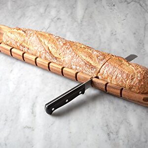 Ironwood Gourmet Avignon Baguette Miter, Acacia Wood 1.75 x 3.5 x 26.25 inches