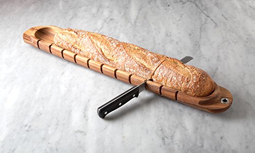 Ironwood Gourmet Avignon Baguette Miter, Acacia Wood 1.75 x 3.5 x 26.25 inches