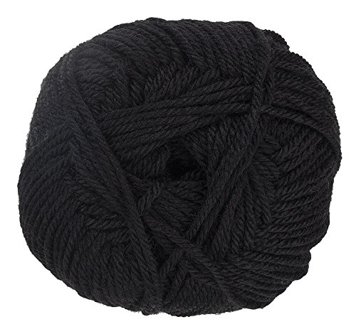 Red Heart Soft Yarn, Black (E728.4614)