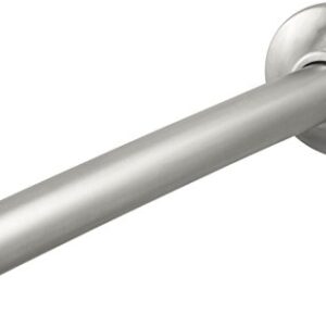 KOHLER 563610 Curved Shower Rod, Brushed Stainless