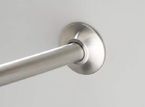 KOHLER 563610 Curved Shower Rod, Brushed Stainless