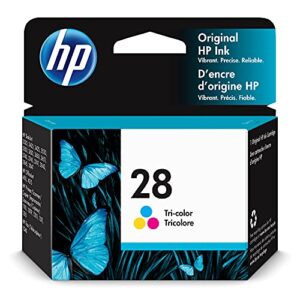 original hp 28 tri-color ink cartridge | works with hp deskjet 3320, 3420, 3520, 3550, 3620, 3650, 3740, 3840; officejet 4110, 4215; psc 1110, 1200, 1310; fax 1240 series | c8728an