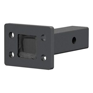 curt 48326 pintle mount for 2-inch hitch receiver, 20,000 lbs, 6-inch length