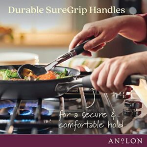 Anolon Advanced Hard Anodized Nonstick Frying / Fry Pan / Skillet - 8 Inch, Gray