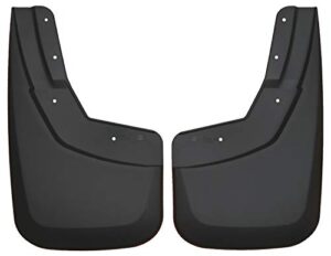 husky liners mud guards | front mud guards – black | 56741 | fits 2006-2009 chevrolet trailblazer lt 2 pcs