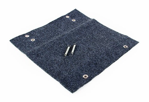 Camco 42925-A Gray 18 Inch 42925 18" Rv Step Rug-Grey