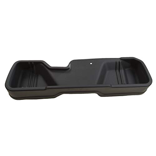 Husky Liners Gearbox Storage Systems | Under Seat Storage Box - Black | 09011 | Fits 2007-2013 Chevrolet Silverado/GMC Sierra 1500, 2007-2014 Chevrolet Silverado/GMC Sierra 2500/3500 Extended Cab 1 Pcs