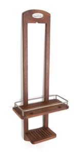 aquateak the original moa small teak shower caddy