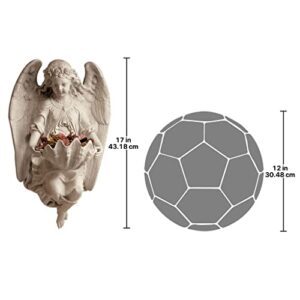 Design Toscano NG31508 Brixton Abbey Angel Wall Sculpture,Single